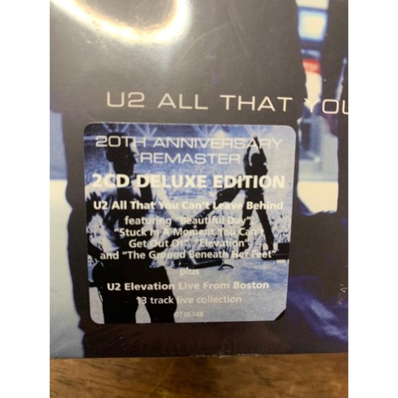 U2 | Media | U2 2th Anniversary Remaster Cd All That You Cant Leave ...